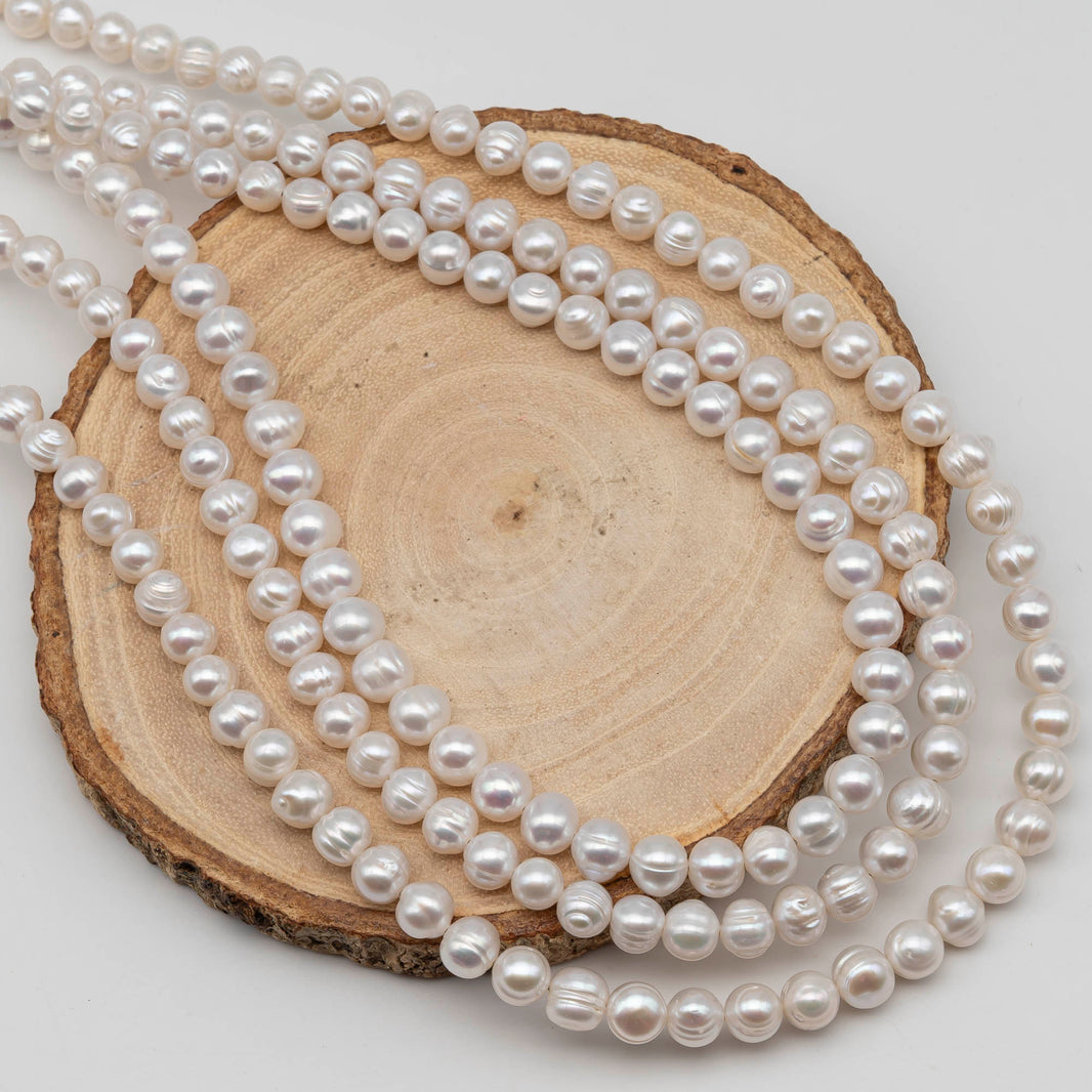 Round Freshwater Pearl | Potato Pearls | UODORA